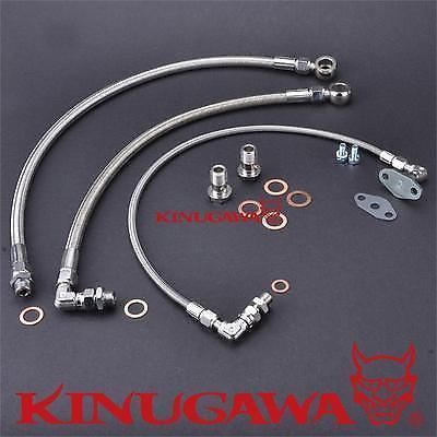Kinugawa Turbo Oil Water Lines RB26DETT Garrett GT42 Turbo – Kinugawa ...